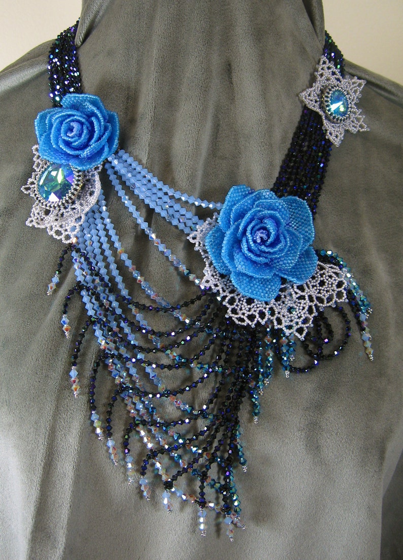 Old-world Roses - Beading Pattern for Download PDF Tutorial - Etsy