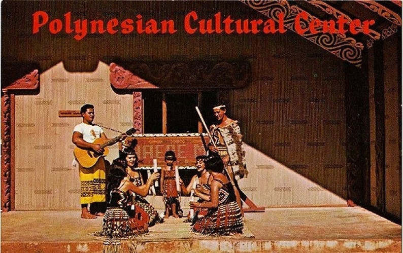 Vintage Hawaii Postcard Maori Women Play Titi Torea at the - Etsy