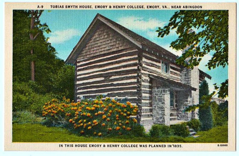 Vintage Postcard Emory & Henry College Emory Virginia | Etsy