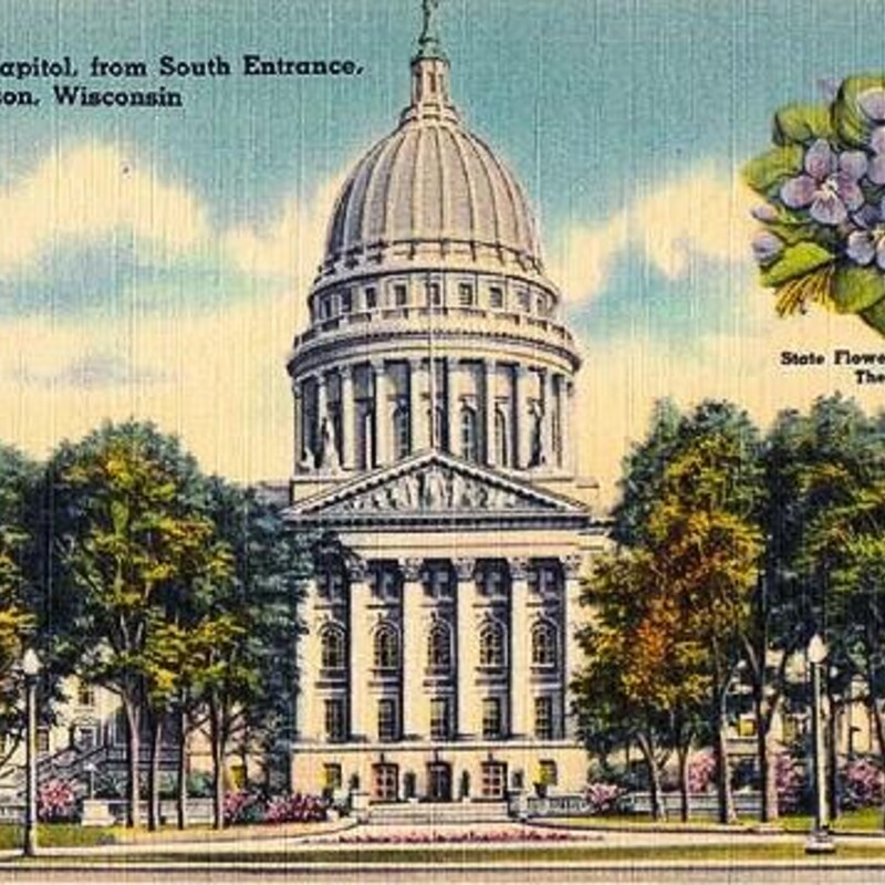 Wisconsin Capitol - Etsy