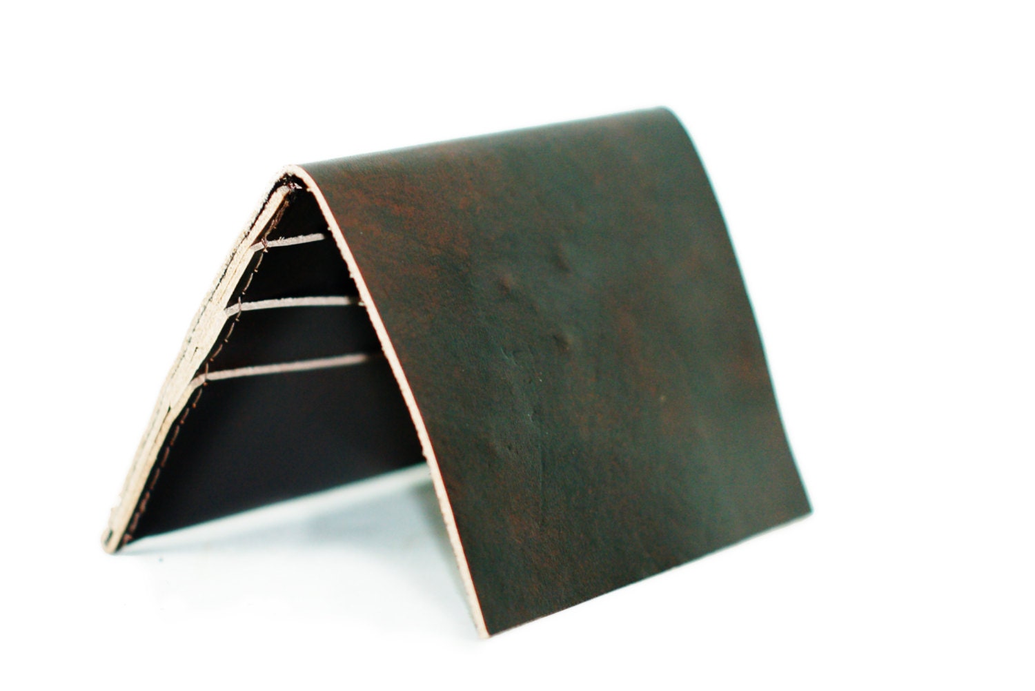 Minimalist Leather Wallet Slim Credit Card Men's Wallet | Etsy