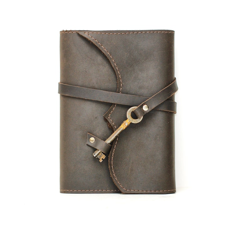 Brown Leather Journal Brown Leather Notebook Travel Journal - Etsy
