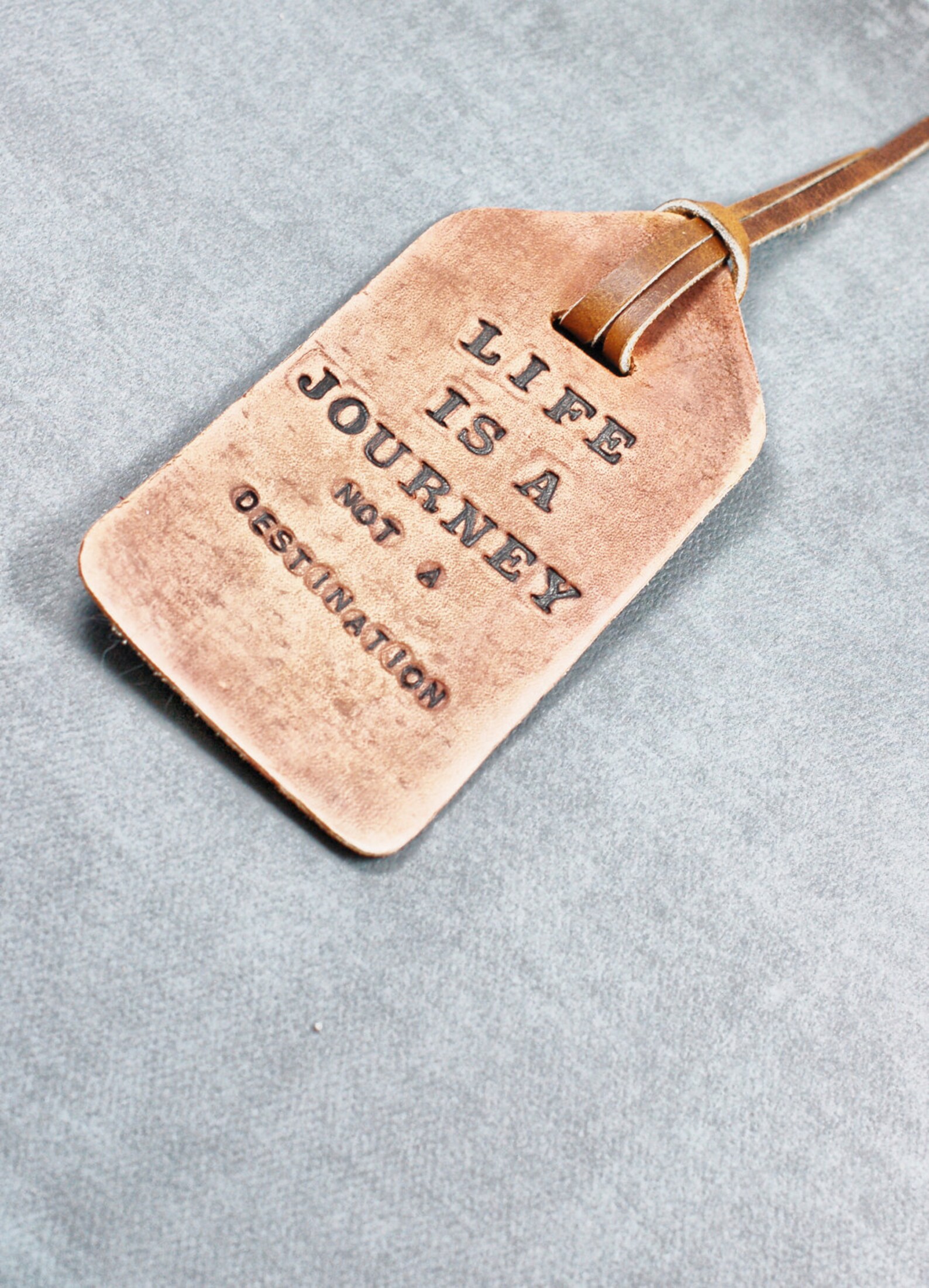 Life is a Journey Luggage Tag Gift for Travelers Wanderlust | Etsy