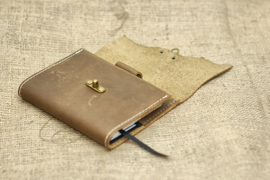 Steampunk Leather Notebook Rustic Moleskine Journal Cover - Etsy