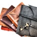Distressed Brown Leather Book Cover - Leather Notebook - Etsy
