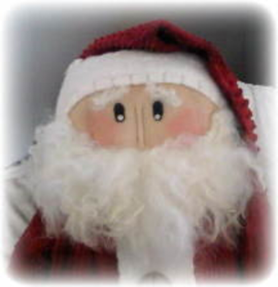 Primitive 36" Santa Door Greeter E Pattern - Etsy