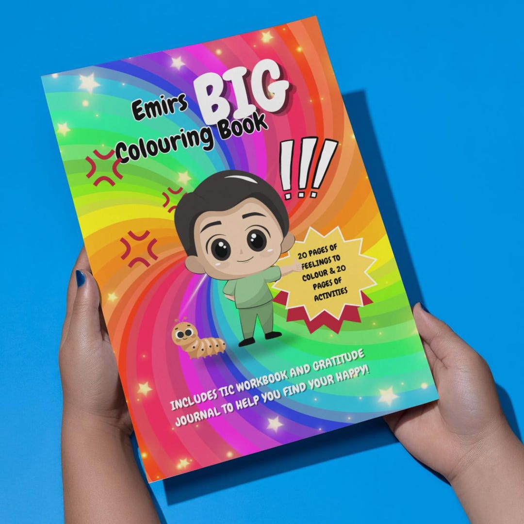 Kids Colouring Book Kids Activity Book Colouring Book for Autism Tic ...