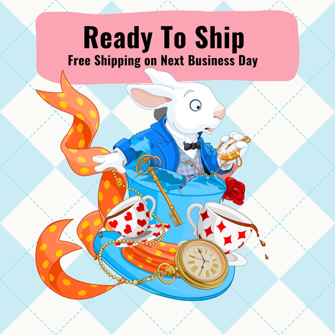 Alice in Wonderland Book Page Banner/disney Alice in - Etsy