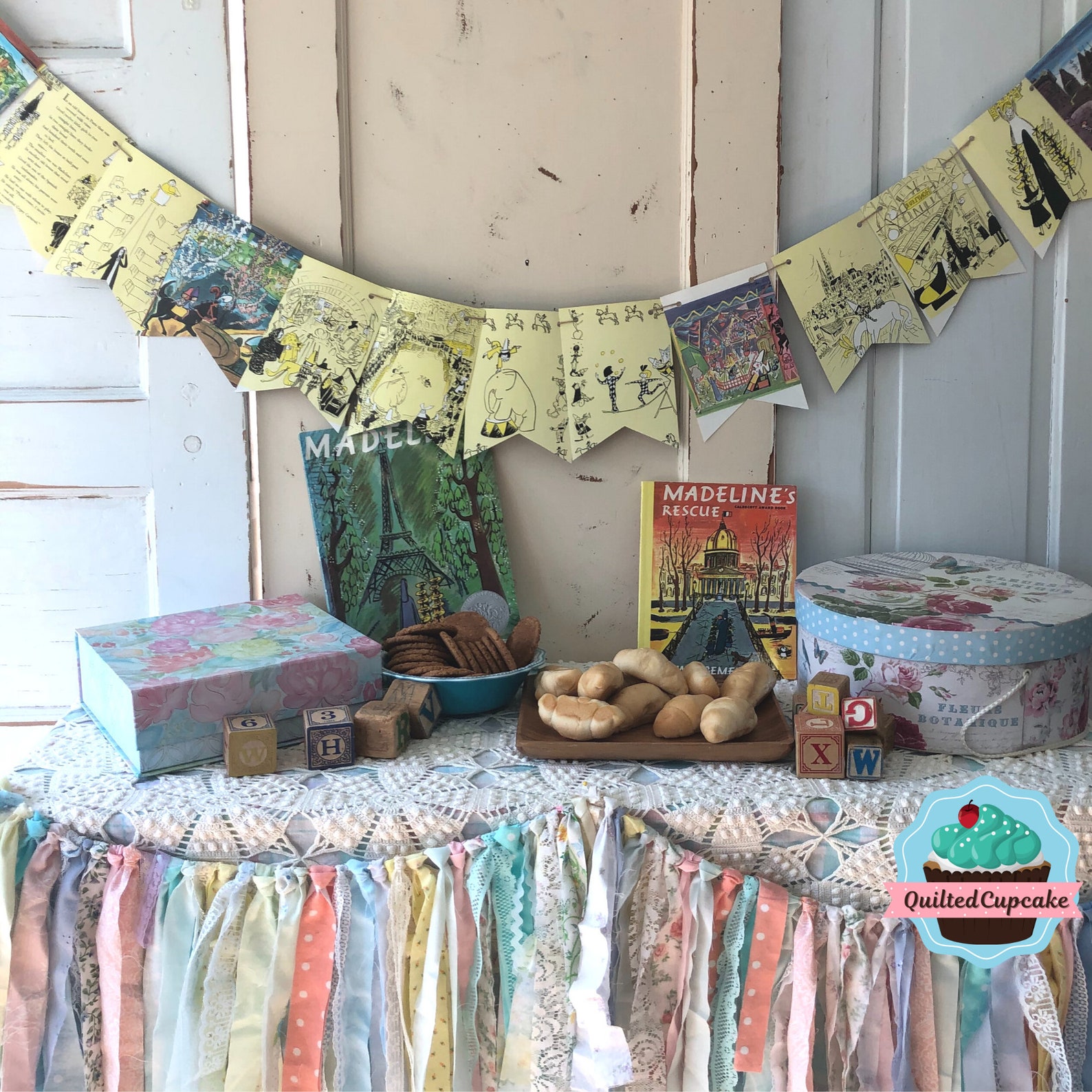Madeline Party Decoration / Madeline Story Book Banner | Etsy