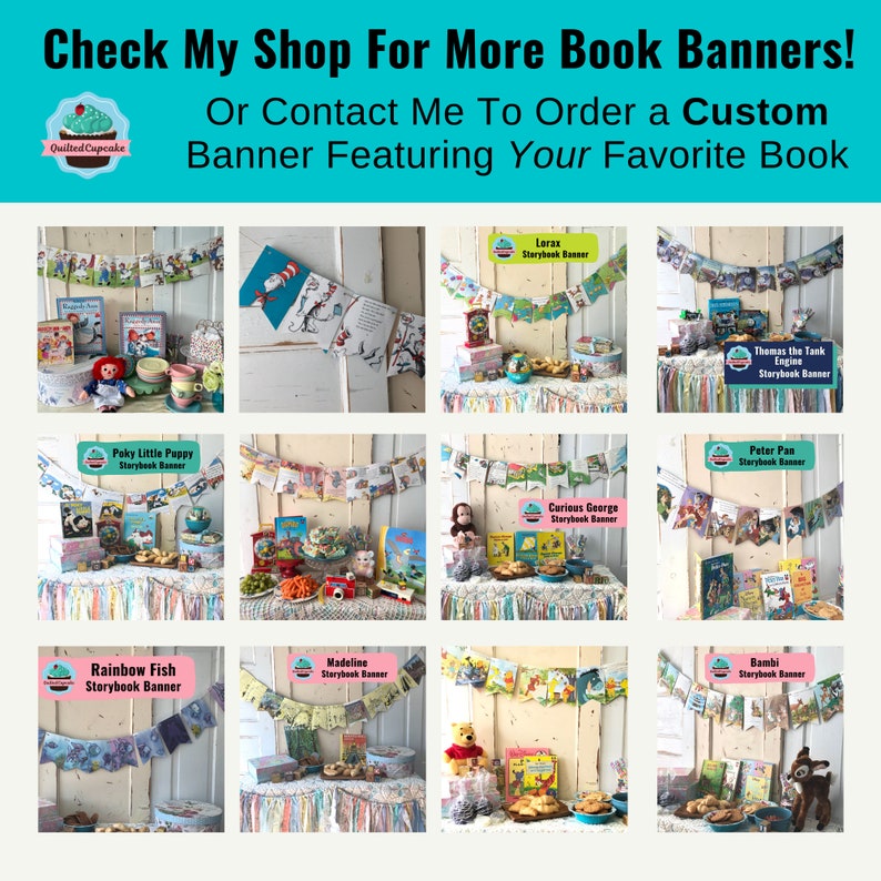 Alice in Wonderland Book Page Banner/disney Alice in | Etsy