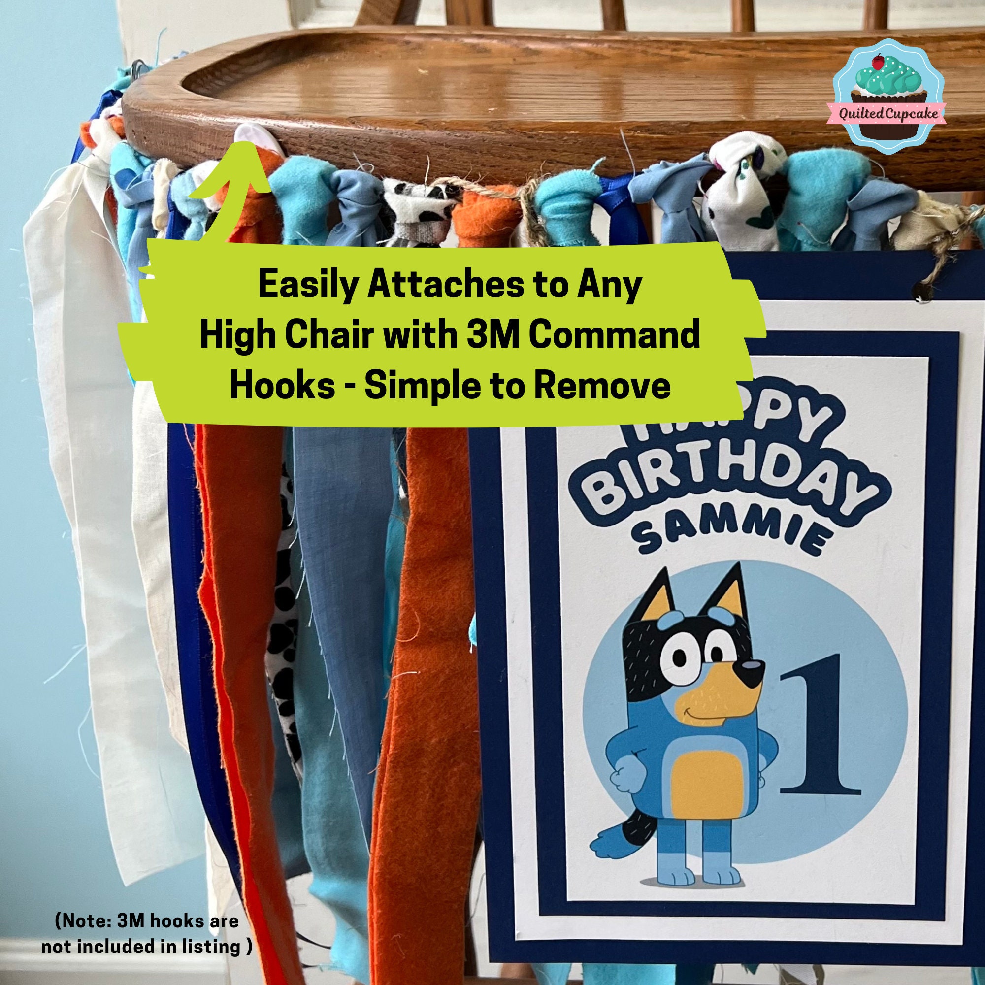 Bluey High Chair Banner / Bluey Birthday Party / Bluey - Etsy Canada