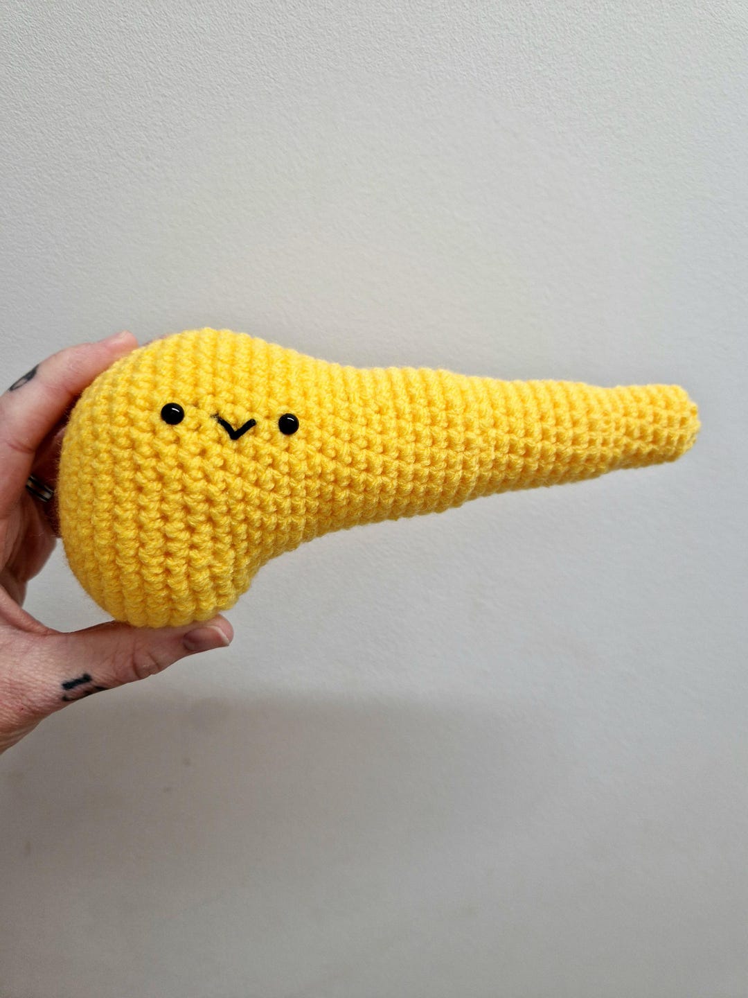 Crochet Pancreas Plush | Stuffed Pancreas | Anatomical Pancreas | Organ ...