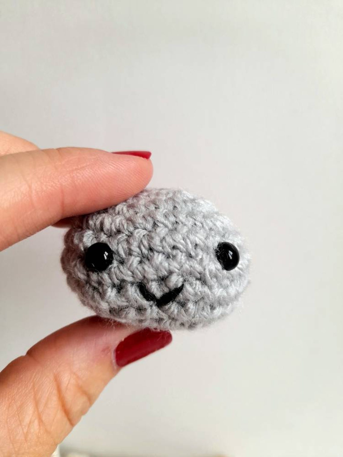 Crochet Rock You Rock Gift You're My Rock Plush No Fuss | Etsy