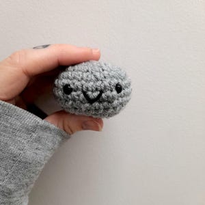 Crochet Rock You Rock Gift You're My Rock Plush No Fuss Rock Pet Funny ...