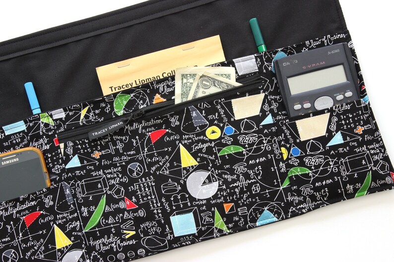 Math Teacher Apron With Pockets Mathematics Half Apron With - Etsy