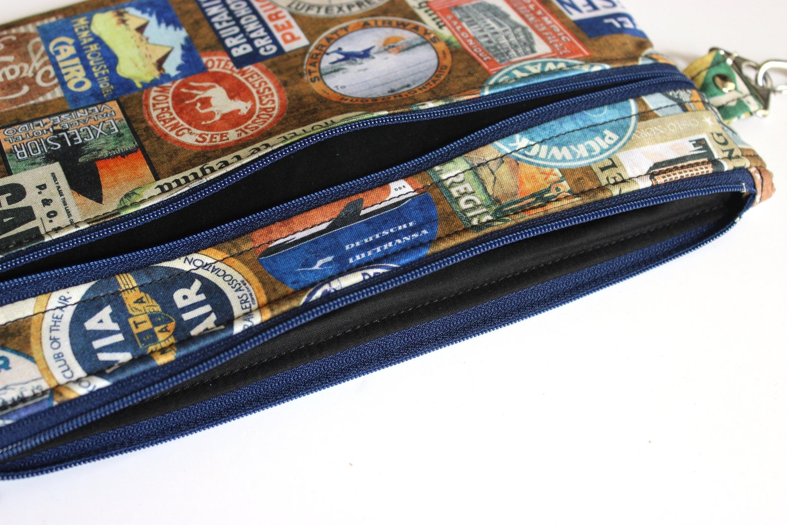 Family travel wallet for 2 4 6 8 10 12 passports family | Etsy