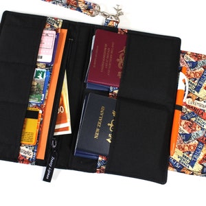 Large Passport Holder for Multiple Passports and Travel Documents ...
