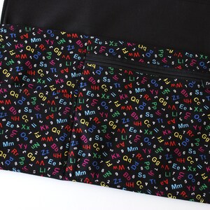 Alphabet Teacher Apron for English Teacher Appreciation Gift, Abc ...