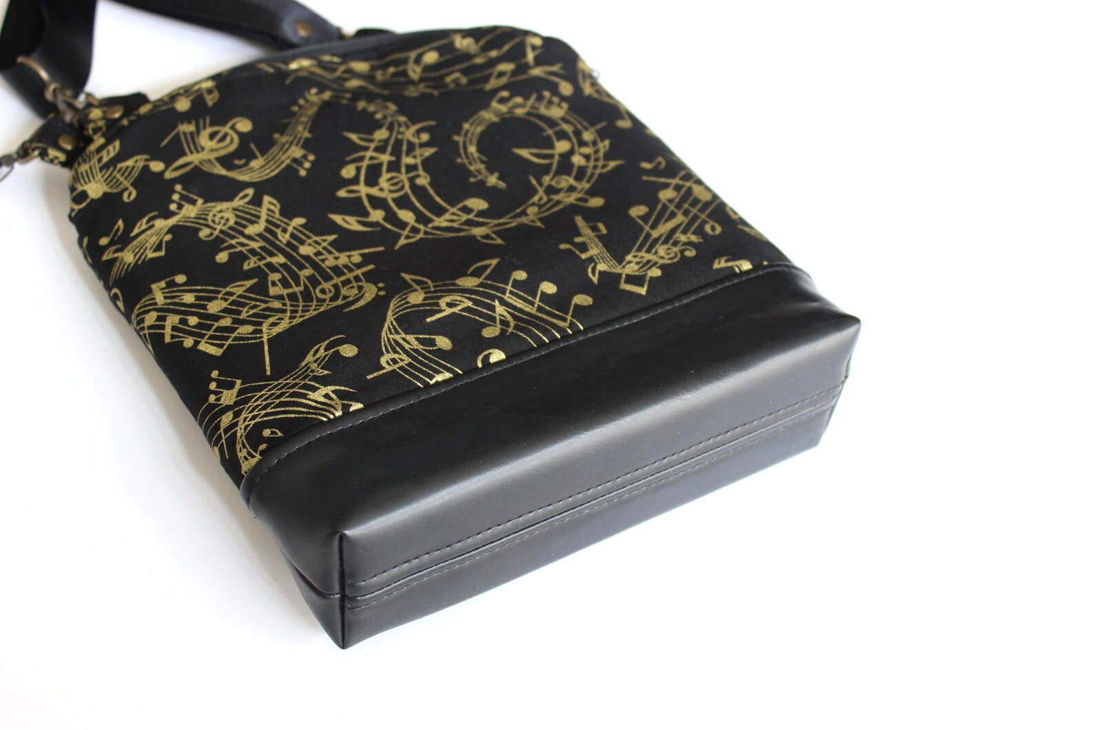 Musical Note Fabric Small Crossbody Bag for Music Teacher | Etsy