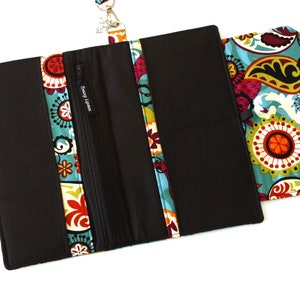 Family Passport Holder for 2 4 6 8 Passports, Large Travel Wallet for ...