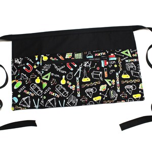 Teacher Apron With Pockets for STEM Science, Maths, Chemistry Teacher ...