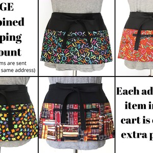 Alphabet Teacher Apron for English Teacher Appreciation Gift, Abc ...