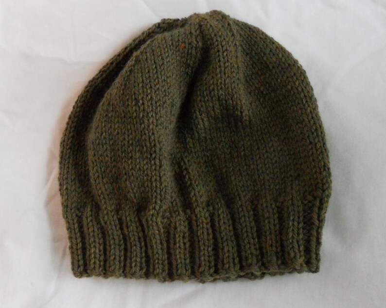 Men's Wool Winter Hat Moss Green - Etsy