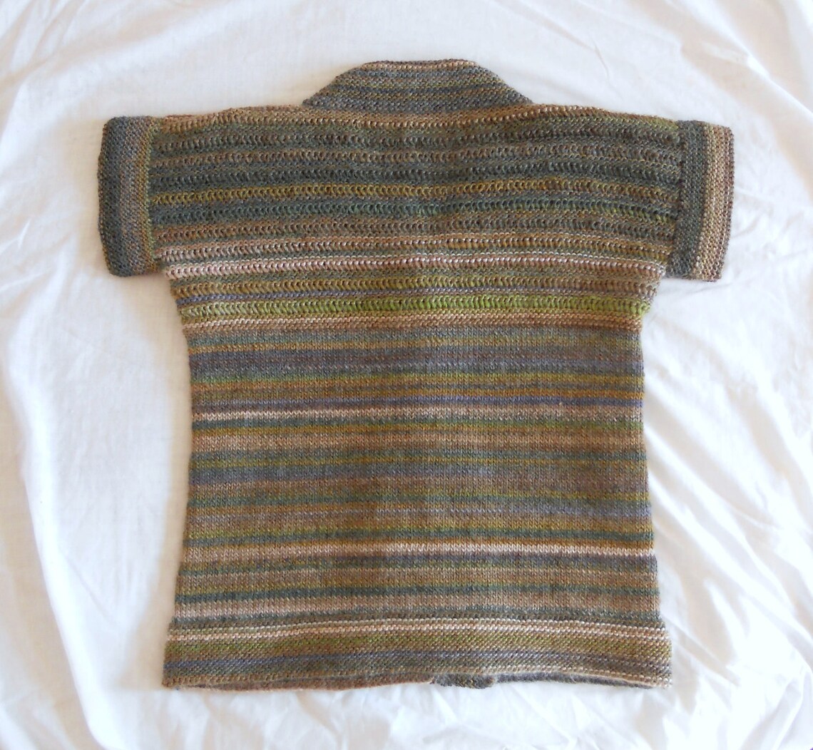 Knitting Pattern PDF Mossy Drop-shoulder Jacket for Women - Etsy