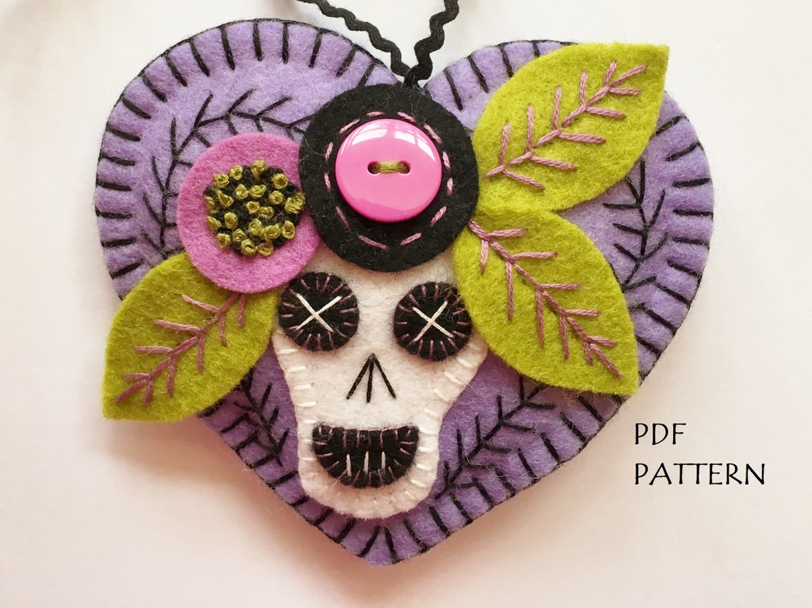 PDF Pattern Calavera Skull | Etsy
