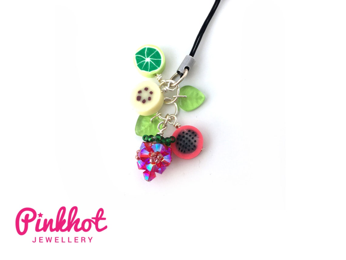 Fruit Punch PDF Pattern | Beaded Pineapple, Lemon, Strawberry & Orange ...