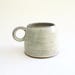 Handmade Rustic Cups ... Two Hand Built Ceramic Mugs ... Pottery Latte ...