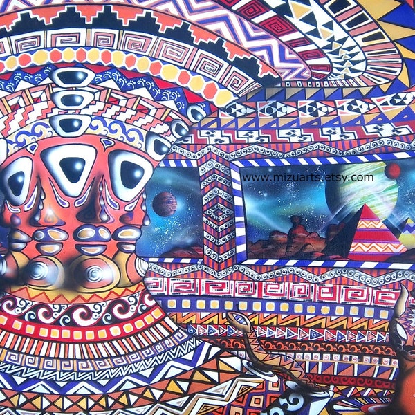 Dmt Art - Etsy