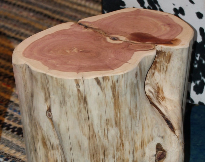 Tree Stump End Table Bedside Table Side Table Seat Rustic - Etsy