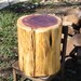Tree Stump End Table, Bedside Table, Side Table, Seat, Rustic Table ...