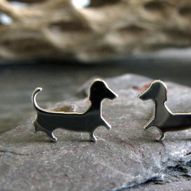 Dog Earrings - Etsy