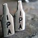 Tiny IPA Craft Beer Bottle Stud Earrings Handmade in Sterling - Etsy