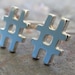 Sterling Silver Hashtag Stud Earrings/hashtag Earring/#sign Studs ...