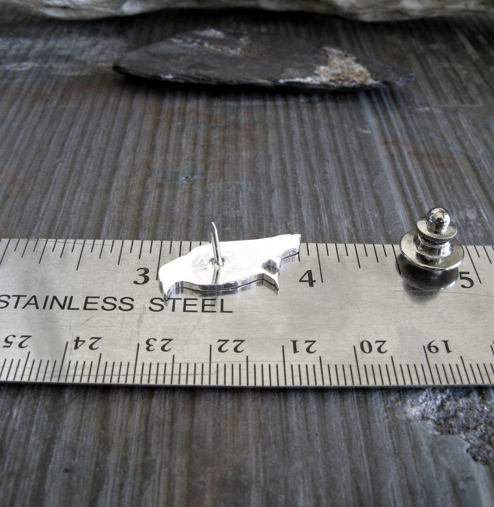 Raven Crow Bird Tie Tack Lapel Hat Pin Artisan Handmade in Sterling ...