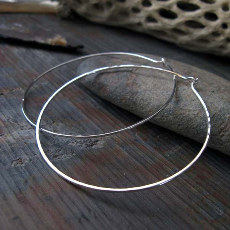 16 Gauge Hoops - Etsy