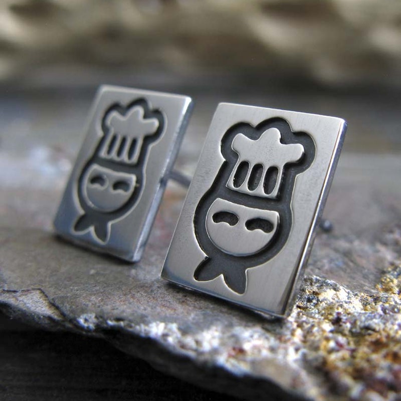 Chef Earrings - Etsy