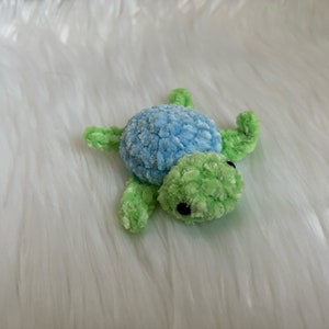 Mini Turtle Plushie , Pocket Turtle, Turtle Plushie , Crochet Turtle ...