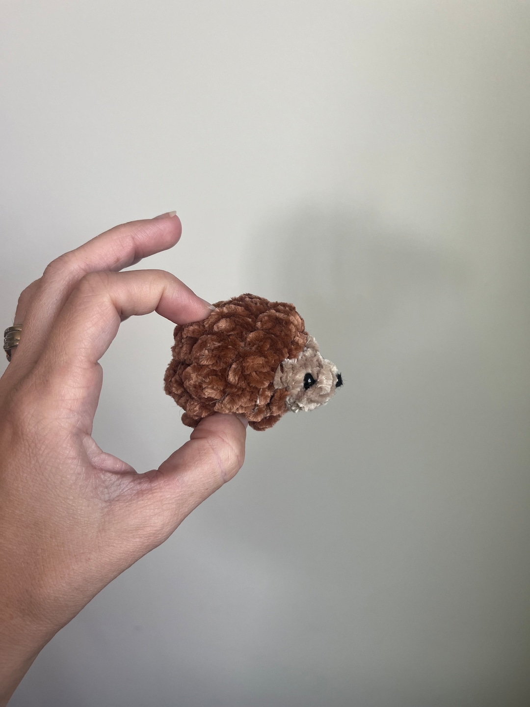 Mini Hedgehog Plushie, Crochet Mini Hedgehog , Crochet Hedgehog ...