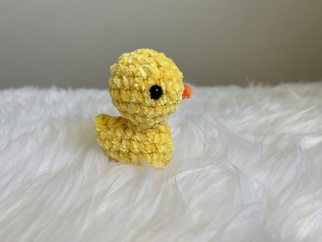 Mini Duck Plushie, Crochet Mini Duck, Crochet Duck , Duck Gift, You’ve ...