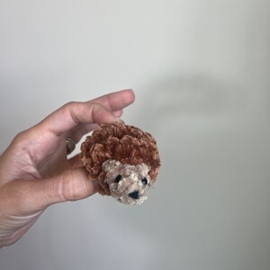 Mini Hedgehog Plushie, Crochet Mini Hedgehog , Crochet Hedgehog ...