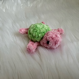 Mini Turtle Plushie , Pocket Turtle, Turtle Plushie , Crochet Turtle ...
