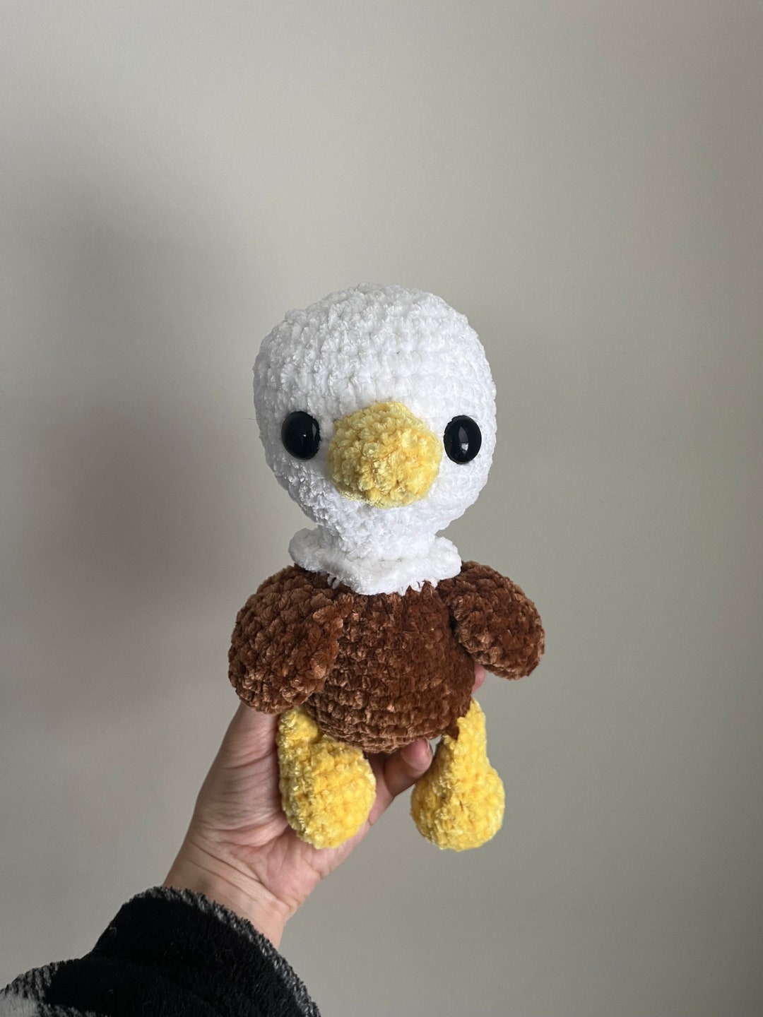 Eagle Plushie , Eagle Toy, Eagle Stuffed Animal, Crochet Animal ...