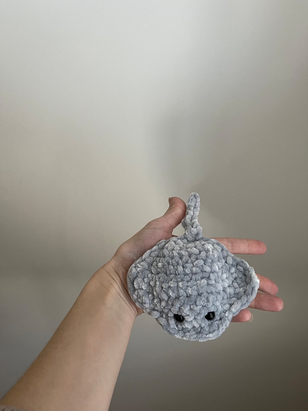 Mini Stingray Plushie, Crochet Mini Stingray, Crochet Stingray, Gift ...