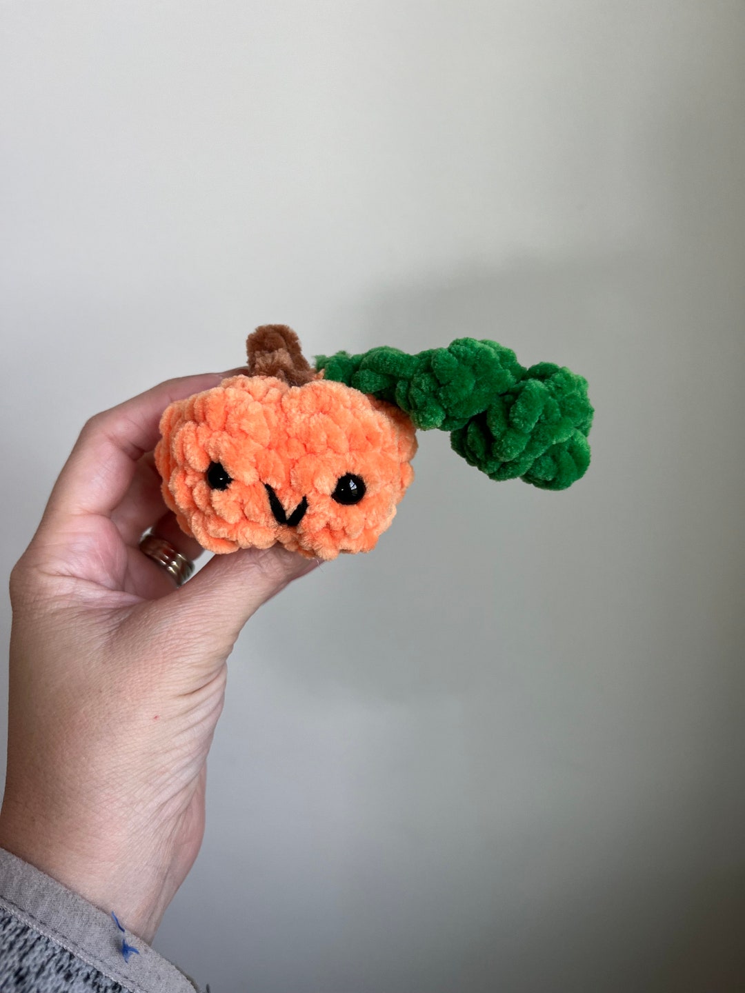 Mini Pumpkin Plushie, Crochet Mini Pumpkin, Crochet Pumpkin , Halloween ...