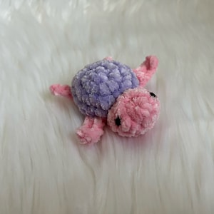 Mini Turtle Plushie , Pocket Turtle, Turtle Plushie , Crochet Turtle ...