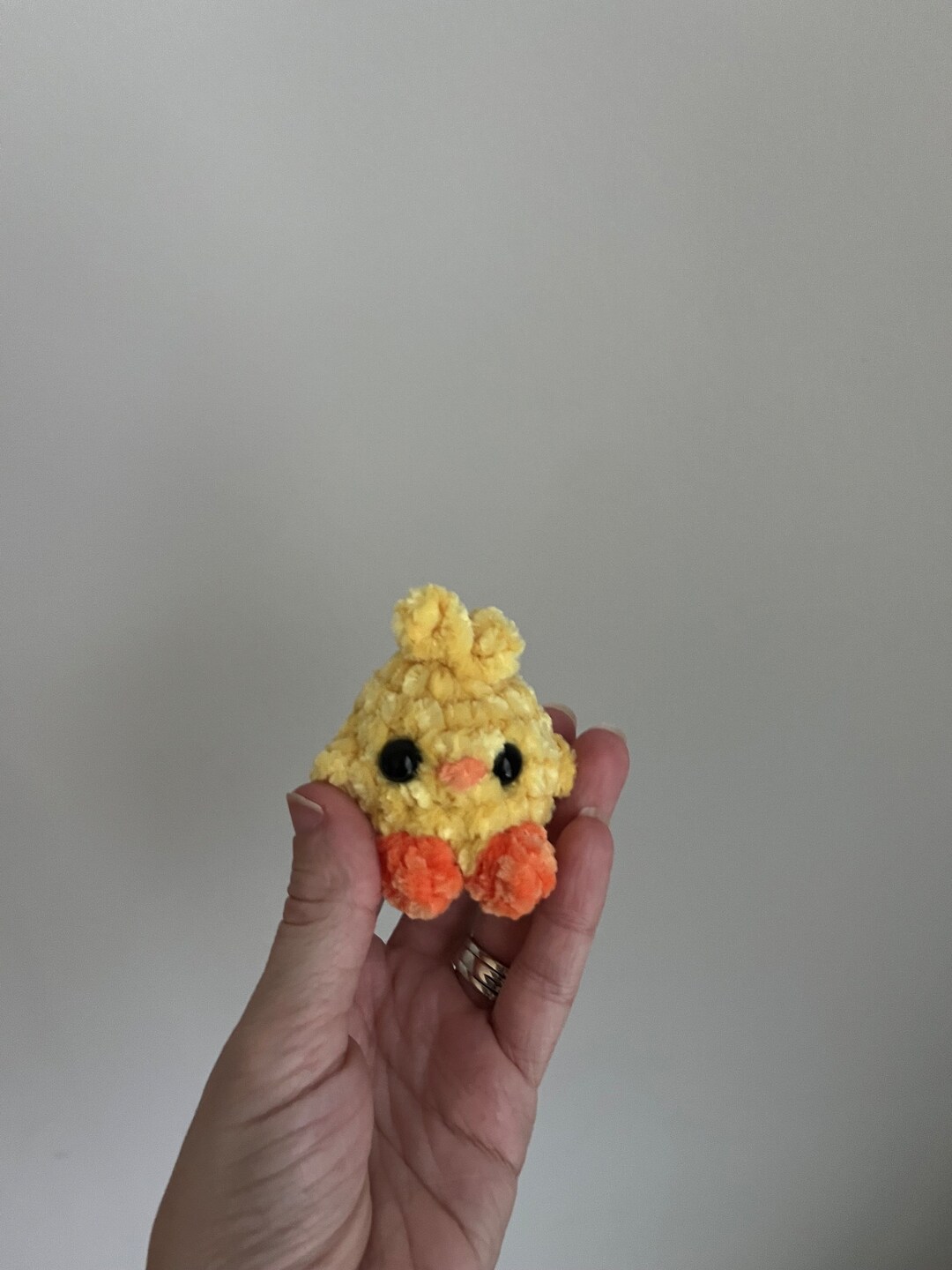 Mini Chick Plushie, Crochet Mini Chick, Crochet Chick , Chicken Gift ...